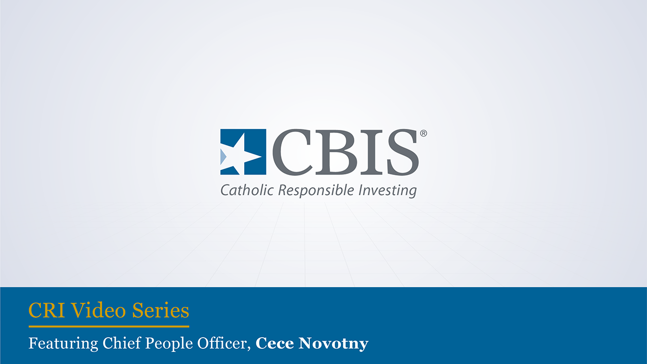 CBIS 2021 Annual Message - Responsible | CBIS | Catholic Socially ...